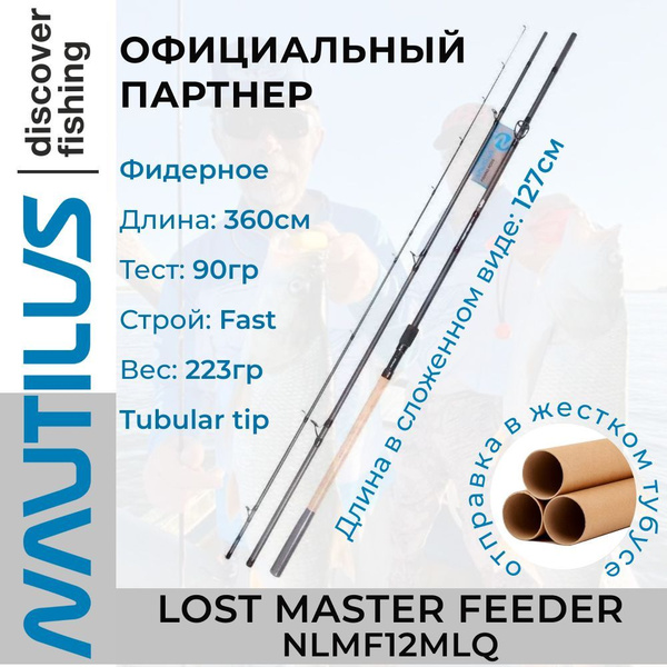 Удилище Nautilus Lost Master Feeder купить по выгодным ценам в интернет ...