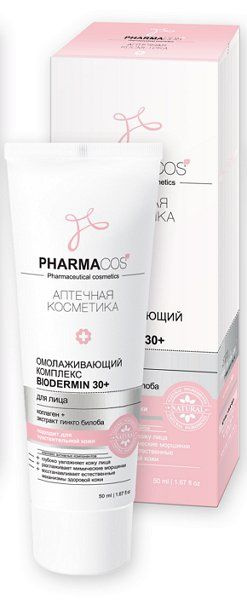 6 шт x PARMACos Омолаживающий комплекс для лица"Biodermin 30+" - купить ...