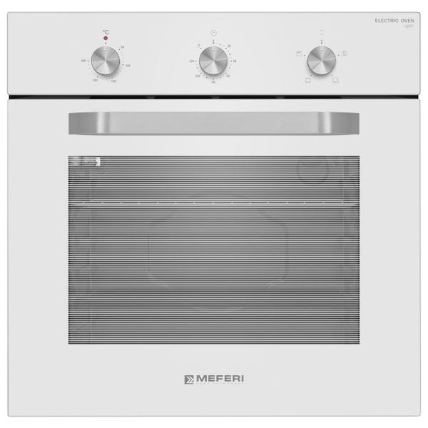 Электрический духовой шкаф MEFERI MEO604WH LIGHT, с грилем и конвекцией ...