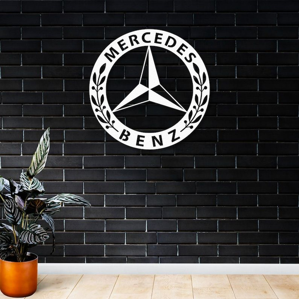 Вопросы и ответы о Чертеж, декоративное панно, Логотип MERCEDES-BENZ ...