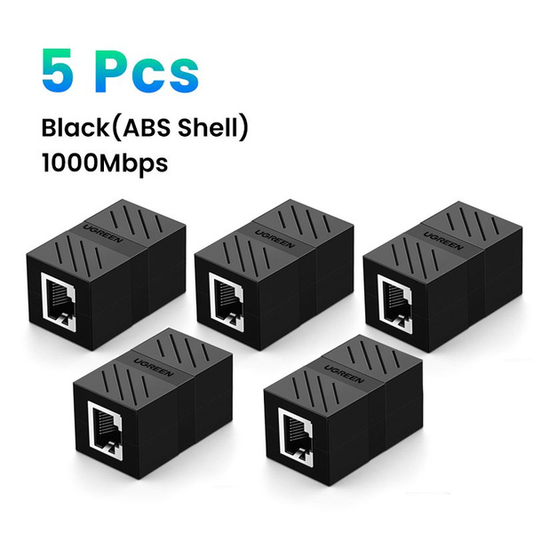 Разъем Ugreen Rj45 сетевой удлинитель Ethernet для Cat7 Cat6 Cat5e
