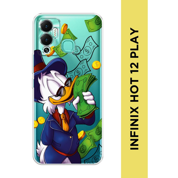 Силиконовый чехол на Infinix Hot 12 Play / Инфиникс Хот 12 Плей ...