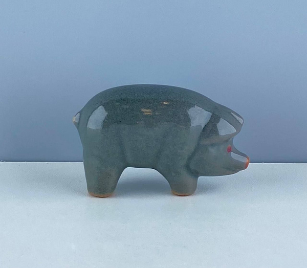 Винтажная статуэтка Свинка Керамика СССР 1980 е купить по выгодной цене в интернет