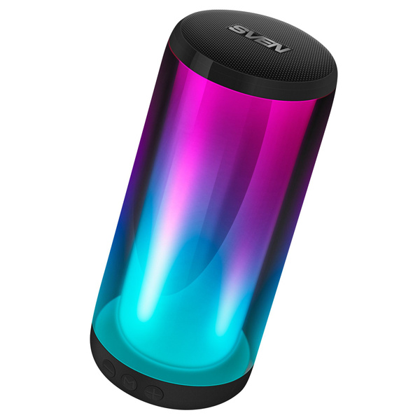 Беспроводная колонка RX PS-260 FM, 10W, RGB, черный - купить по ...