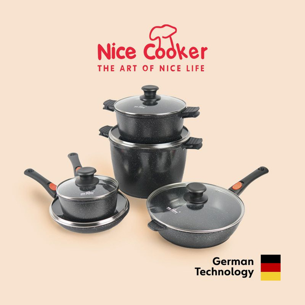 Nice Cooker Набор посуды для приготовления "nice cooker", 8 предм. - купить с доставкой по ...