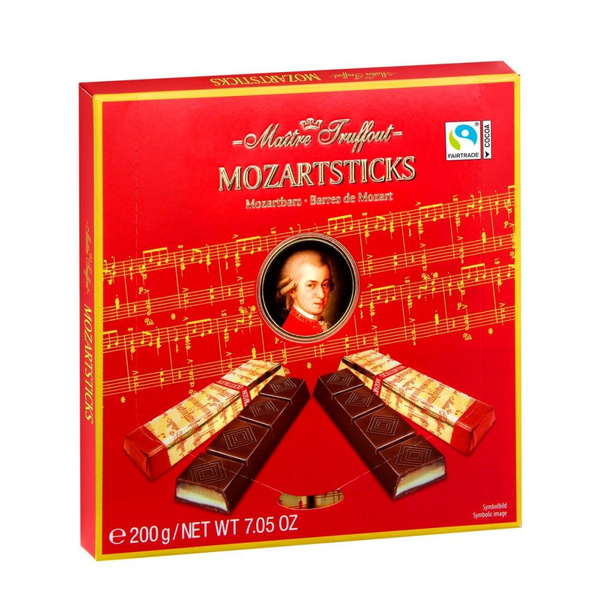 Конфеты Mozart Maitre Truffout с марципаном, 200 г (Финляндия) - купить ...