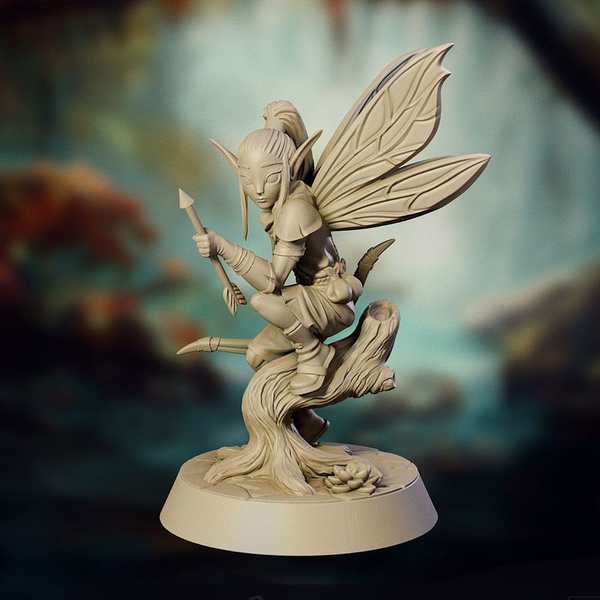 Фея охотница, Sylvaneth, Пикси (Pixies) лучник, Спрайт- Эльф трикстер ...