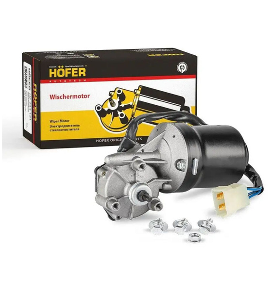 Мотор дворников/стеклоочистителя ВАЗ 2101-2107, Нива, Ока HOFER HF 744 121 (original) - HOFER ...