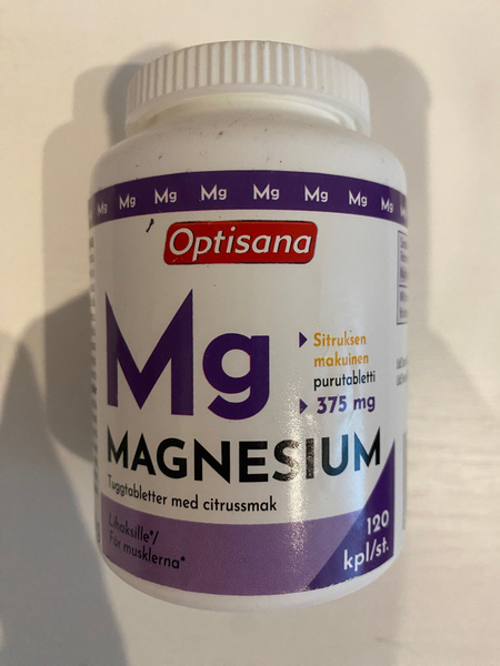Magnesium optisana магний 120 капсул Финляндия - купить с доставкой по ...