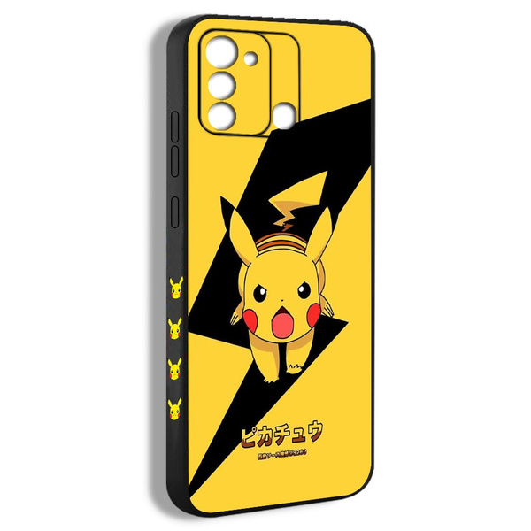 чехол для смартфона Подходит для Tecno Spark 8c Пикачу Покемон Пикачу Pikachu Аниме арт Mxa35