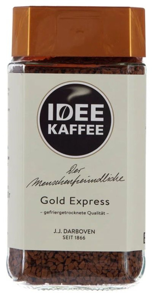 Idee Kaffee Кофе растворимый Gold Express, сублимированный, Германия ...