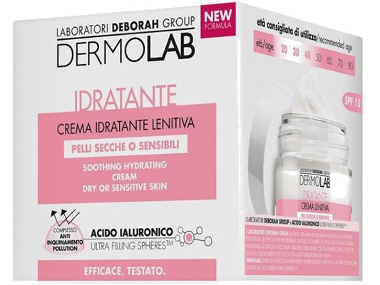 Увлажняющий крем для лица SPF15 DERMOLAB SOOTHING HYDRATING CREAM 20 ...