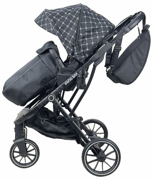 Коляска универсальная 2 в 1 New Lux T60, черный - купить с доставкой по ...