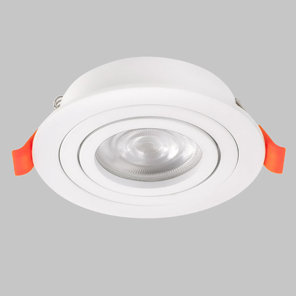 Светильник встраиваемый поворотный GU10 50W Белый IL.0029.0007-WH - купить в интернет-магазине ...