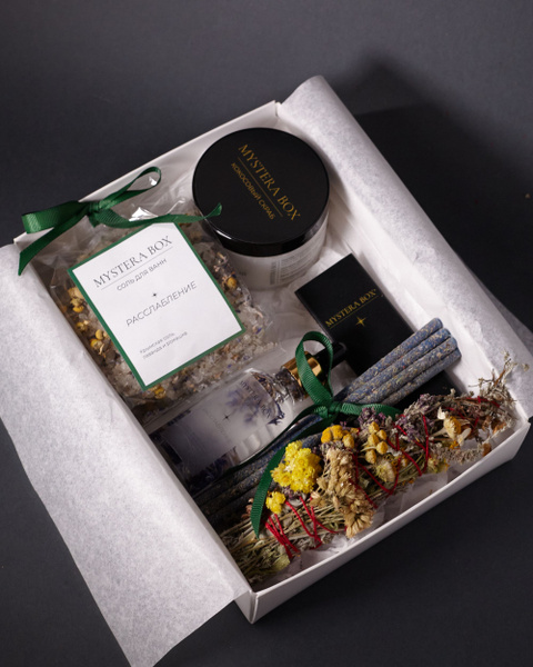 Подарочный набор MYSTERA BOX "РАССЛАБЛЕНИЕ" подарок на Новый Год ...