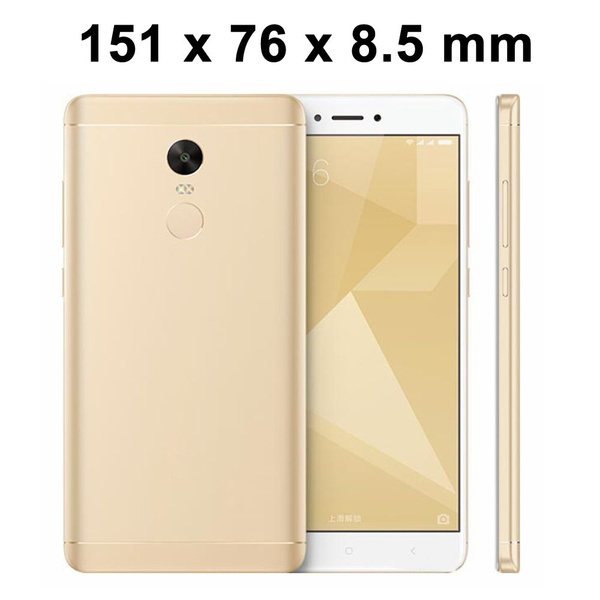 Смартфон Смартфоны Xiaomi Redmi Note 64G ROM, мобильные телефоны Android Mediatek MT6797 Helio ...