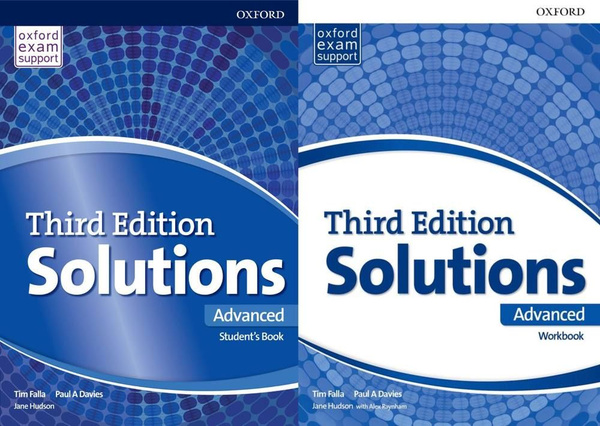 Solutions (3rd edition) Advanced: Student Book + Workbook - купить с ...