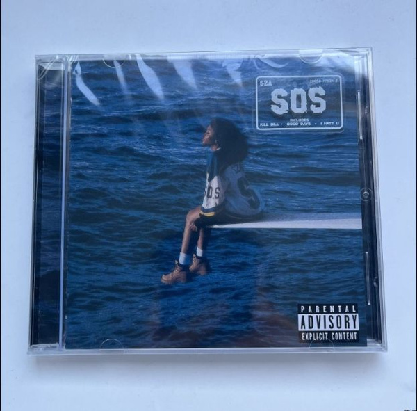 Компакт-диск американской королевы R&B SZA SOS,популярный CD купить на ...