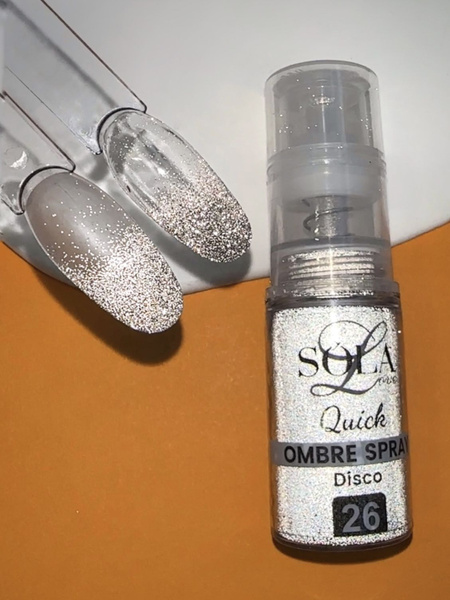 Quick ombre dry spray 26 SOLAlove, Сухой светоотражающий спрей омбрэ ...