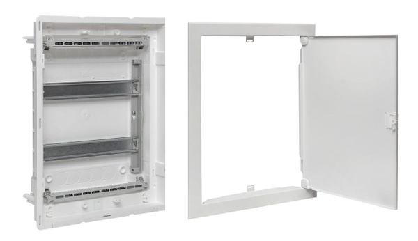 Щит силовой встраиваемый "Nova" (с DIN-рейками) 24 модулей IP40 EKF PROxima c дверью ...