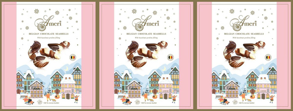 Конфеты шоколадные Ameri ракушки, комплект: 3 упаковки по 250 г - купить с доставкой по выгодным ...