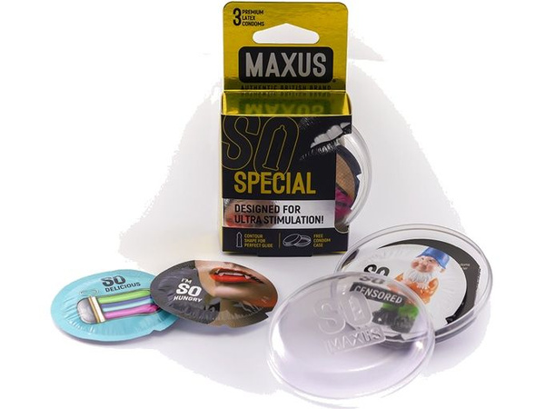 Презервативы точечно ребристые Maxus Special купить с доставкой по