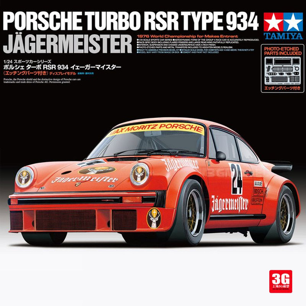 Сборная модель Машинка tamiya-24328 1/24 Porsche Turbo RSR 934 ...