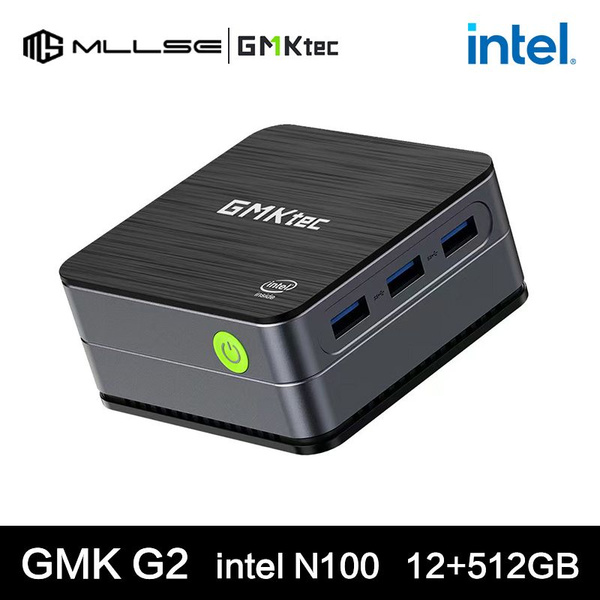 MLLSE Мини-ПК G2 (Intel Processor N100, RAM 12 ГБ, SSD 512 ГБ, Intel HD ...