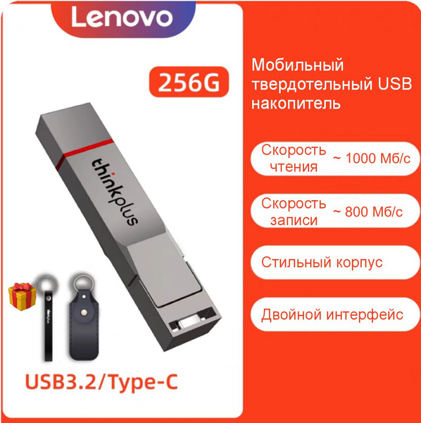 USB-флеш-накопитель ThinkPlus TU280PRO 256 ГБ - купить по выгодной цене ...