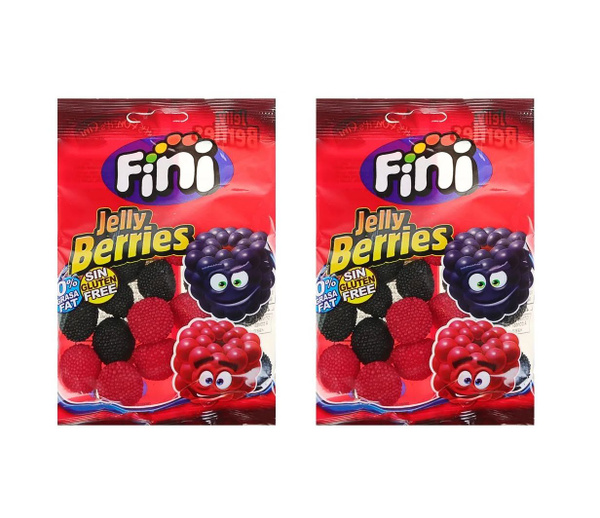 Жевательный мармелад Fini Ягоды в обсыпке, 2 шт по 100г - купить с ...