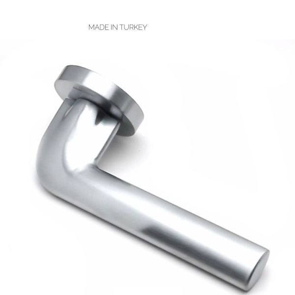 Дверная ручка межкомнатная CEBI LUMA цвет MP19 матовый хром - купить по ...