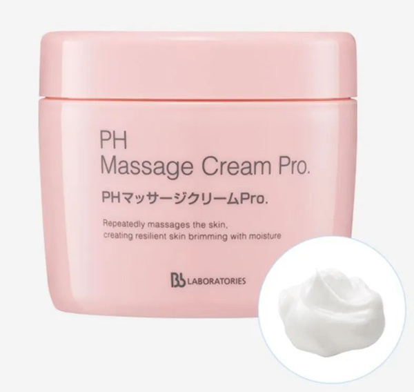 Bb Laboratories PH Massage Cream Pro японский крем для лица массажный моделирующий плацентарно ...