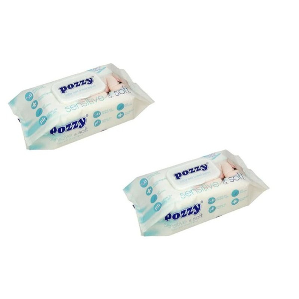 POZZY Влажные салфетки 100 шт - купить с доставкой по выгодным ценам в ...