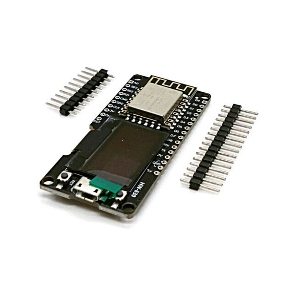Отладочная плата NodeMCU ESP8266 с 0.96 OLED экраном - купить с ...