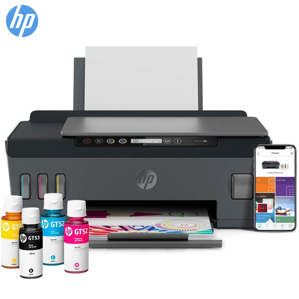 МФУ Струйное HP Smart Tank 518, 3 в 1, копир, сканер, принтер, цветной ...