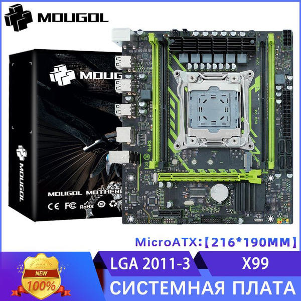 Материнская плата MOUGOL X99 материнская плата LGA 2011-3 DDR4 купить ...