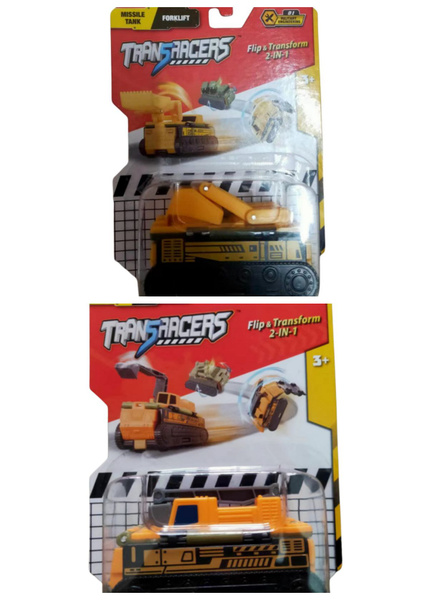 Transracers.Машинка трансформер Инженерный автомобиль 2 шт. - купить с ...