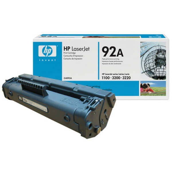 Расходник для печати HP Картридж C4092A, Черный (black), для лазерного ...