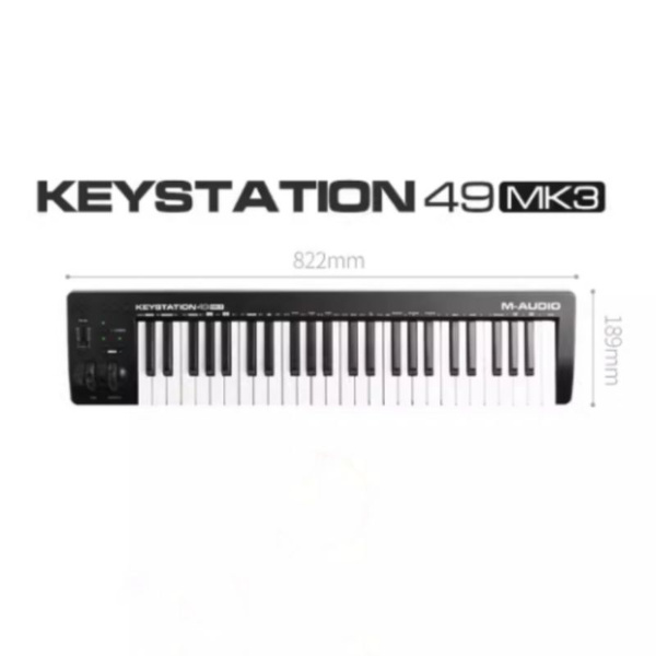 MIDI-клавиатура M-AUDIO Keystation 49MK3 - купить с доставкой по выгодным ценам в интернет ...