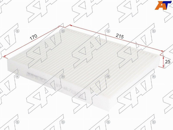 Фильтр салонный SAT 608809 - купить по выгодным ценам в интернет ...