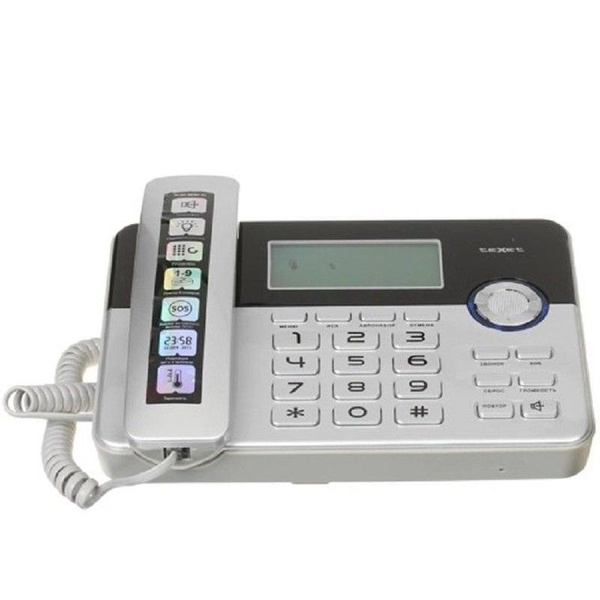 Телефон TEXET ТХ-259 черный-серебристый - купить с доставкой по выгодным ценам в интернет ...