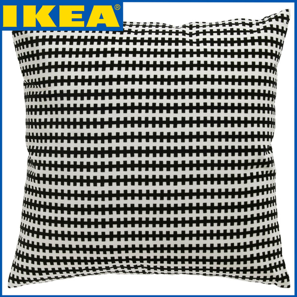 Подушка декоративная IKEA (ИКЕА) 50x50 см, Пух утиный, Хлопок. Цвет ...