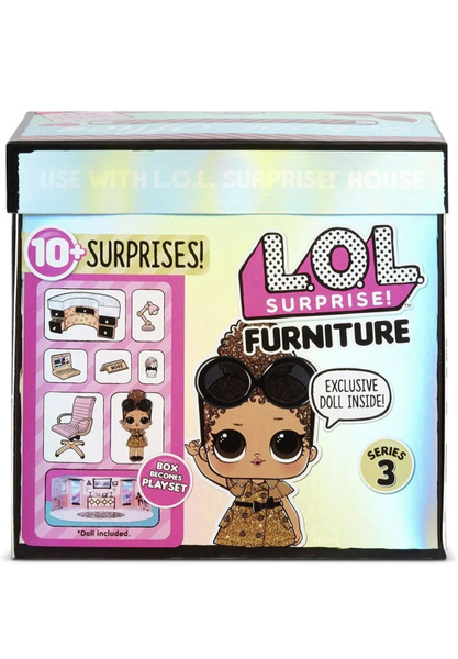 Игровой набор L.O.L. Surprise Furniture Boss Queen с куклой ЛОЛ (2 ...