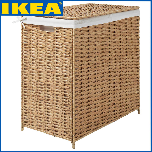 Корзина для белья IKEA, Полиэстер купить по выгодной цене в интернет ...