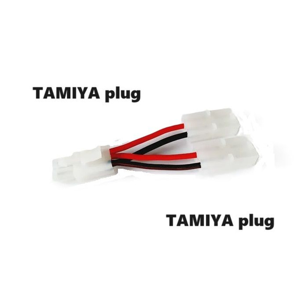 Переходник разветвитель Y-кабель Тамия плуг на TAMIYA plug (мама / папа ...