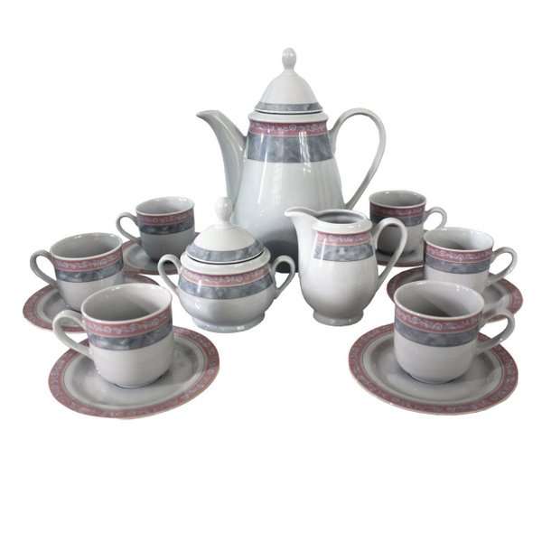 Сервиз кофейный Thun, на 6 перс. - купить по выгодной цене в интернет-магазине OZON (1393302222)