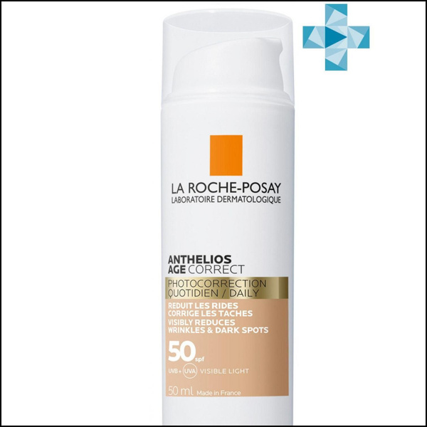 La Roche-Posay Солнцезащитный антивозрастной СС-крем для лица SPF 50 ...