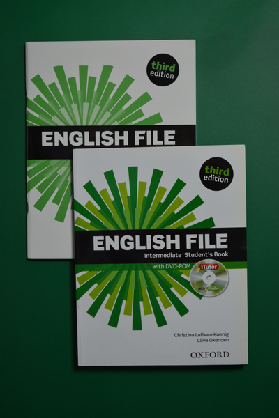 ENGLISH FILE Intermediate, 3rd Edition. Комплект: Учебник + Рабочая ...