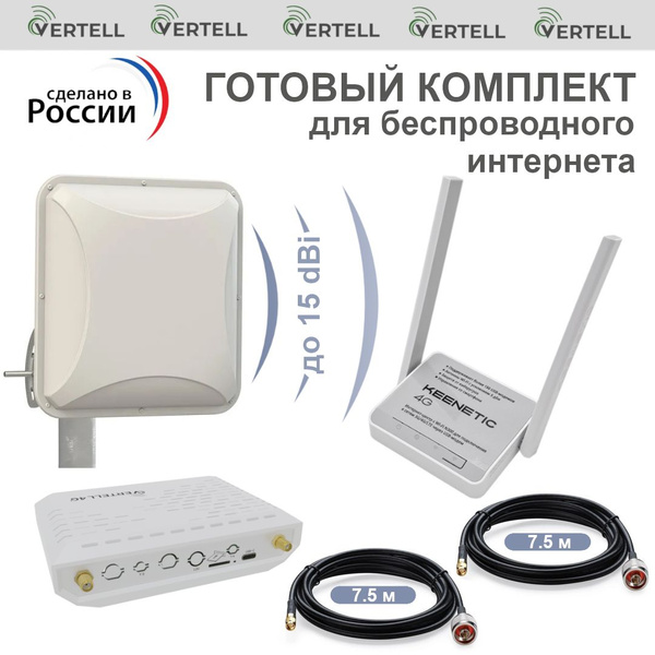 Интернет на дачу комплект для беспроводного интернета с антенной Антэкс ...