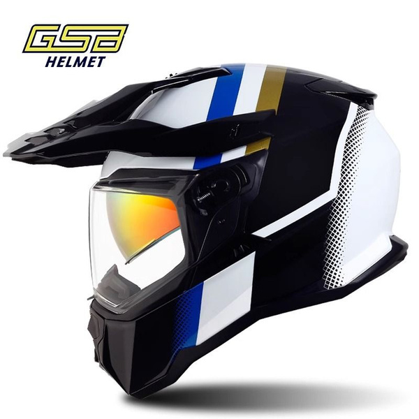 GSB Мотошлем цвет: лиловый, размер: XXXL - купить с доставкой по ...